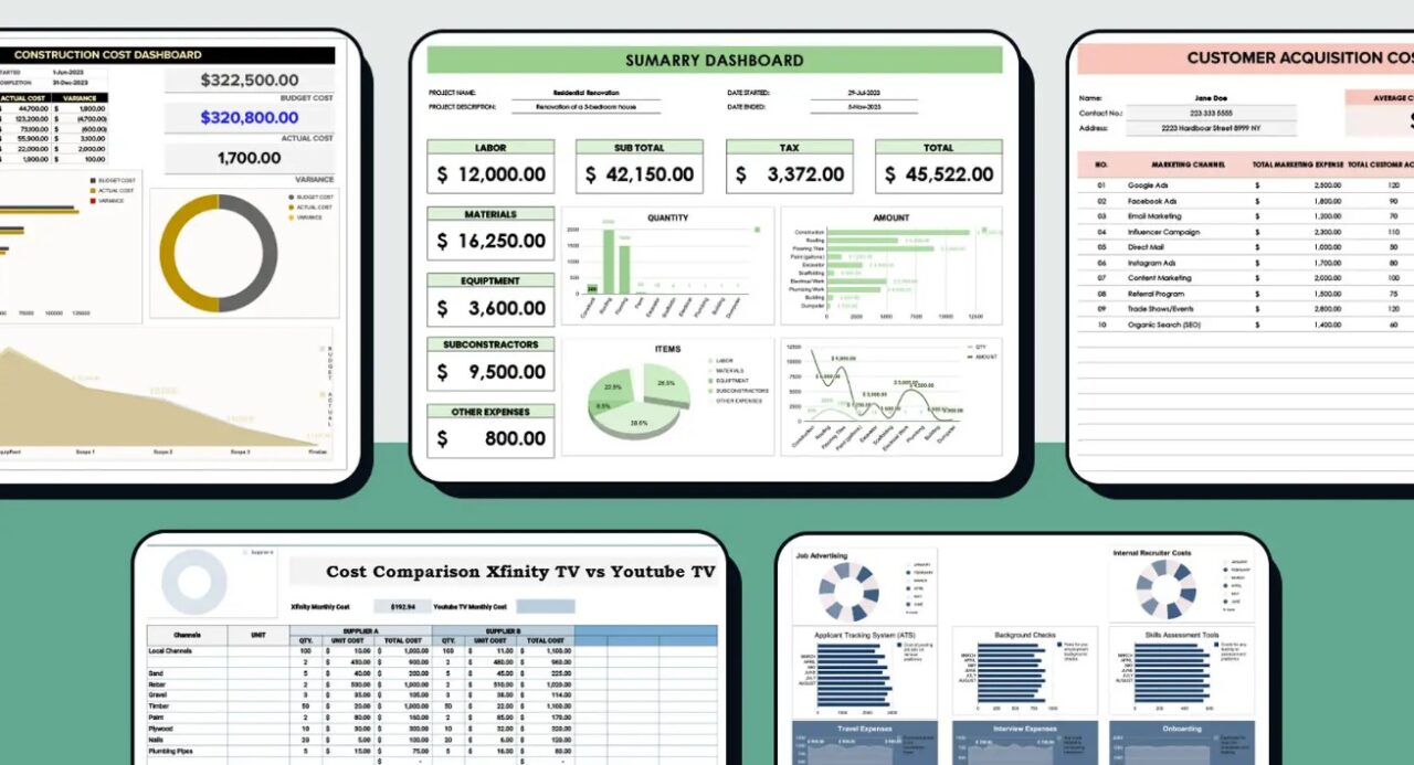 Home | Ready Excel Files | Excel Sheets